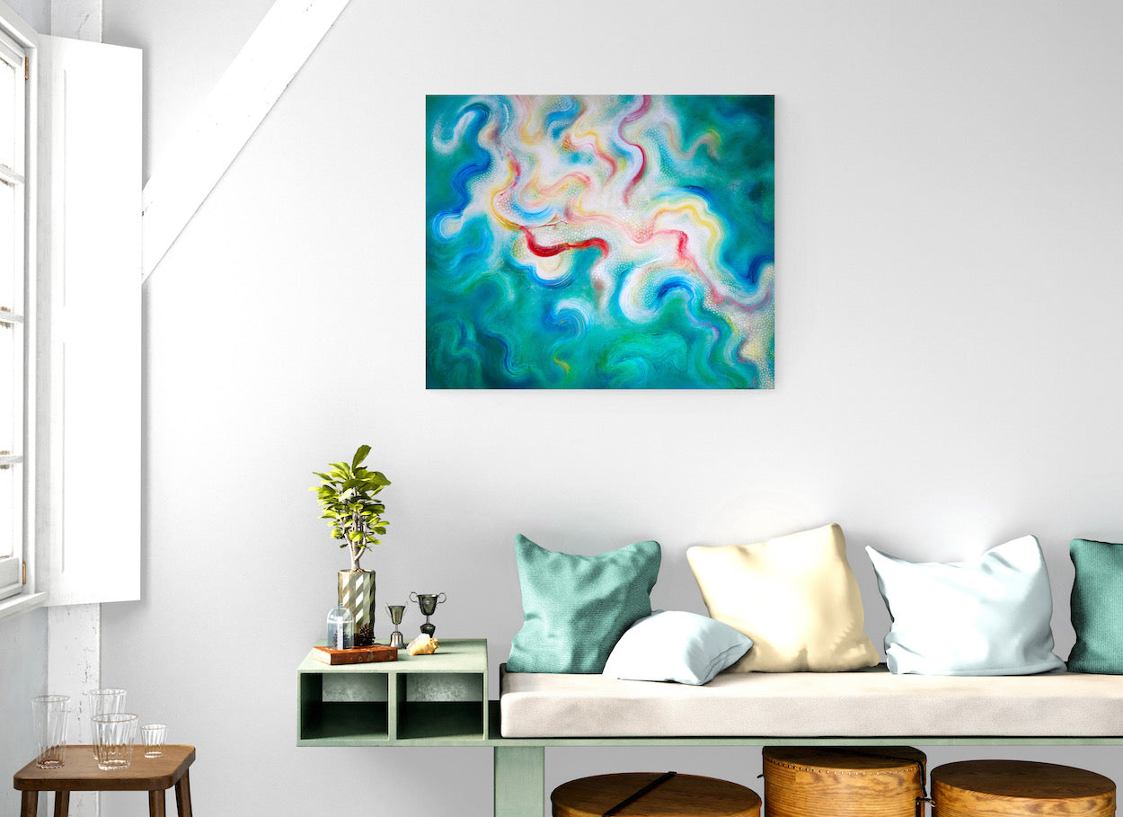 Unique abstract art by Tam Chianta